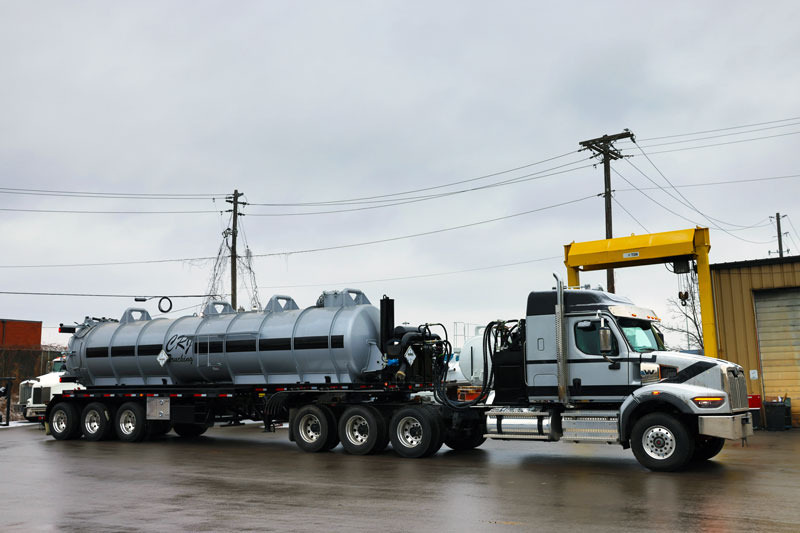 Product Spotlight: CRJ Trucking - Powervac Mini Trailer